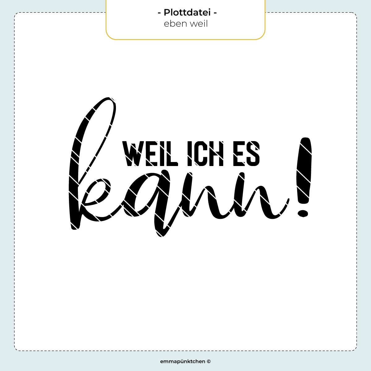 Plottdesign – emmapünktchen